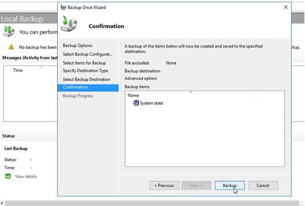 Windows server backup Restore | A step by step guide